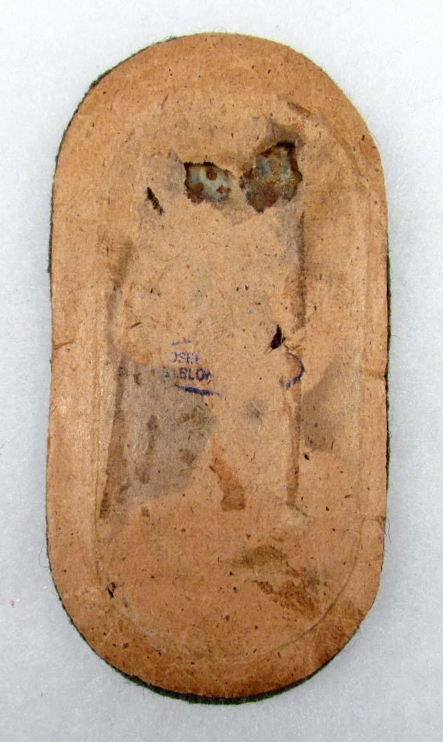 WW2 GERMAN NAZI NARVIK SHIELD ON WOOL BACKING