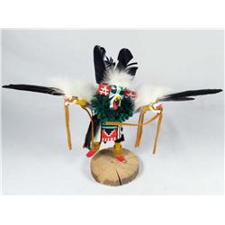 VINTAGE KACHINA DOLL - SIGNED - Signed Eagle, Lore