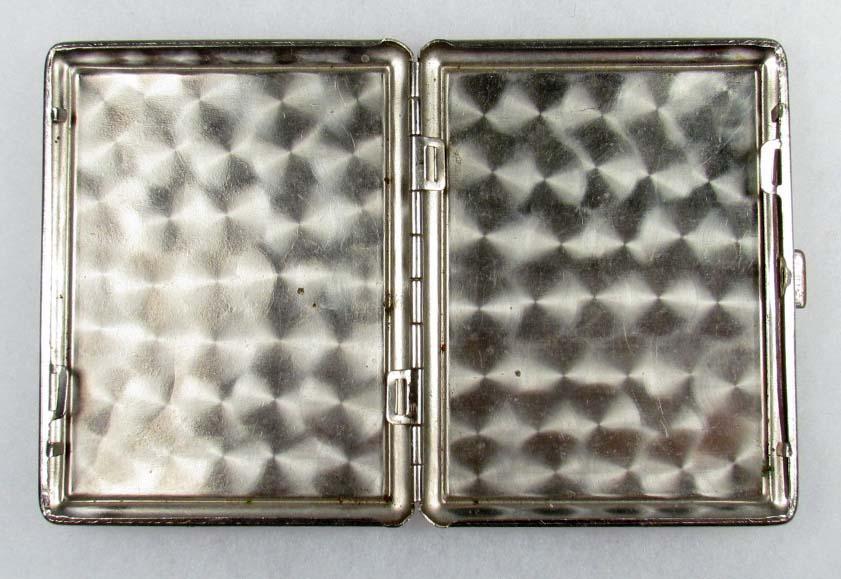 WW2 GERMAN NAZI METAL BUSINESS CARD CASE