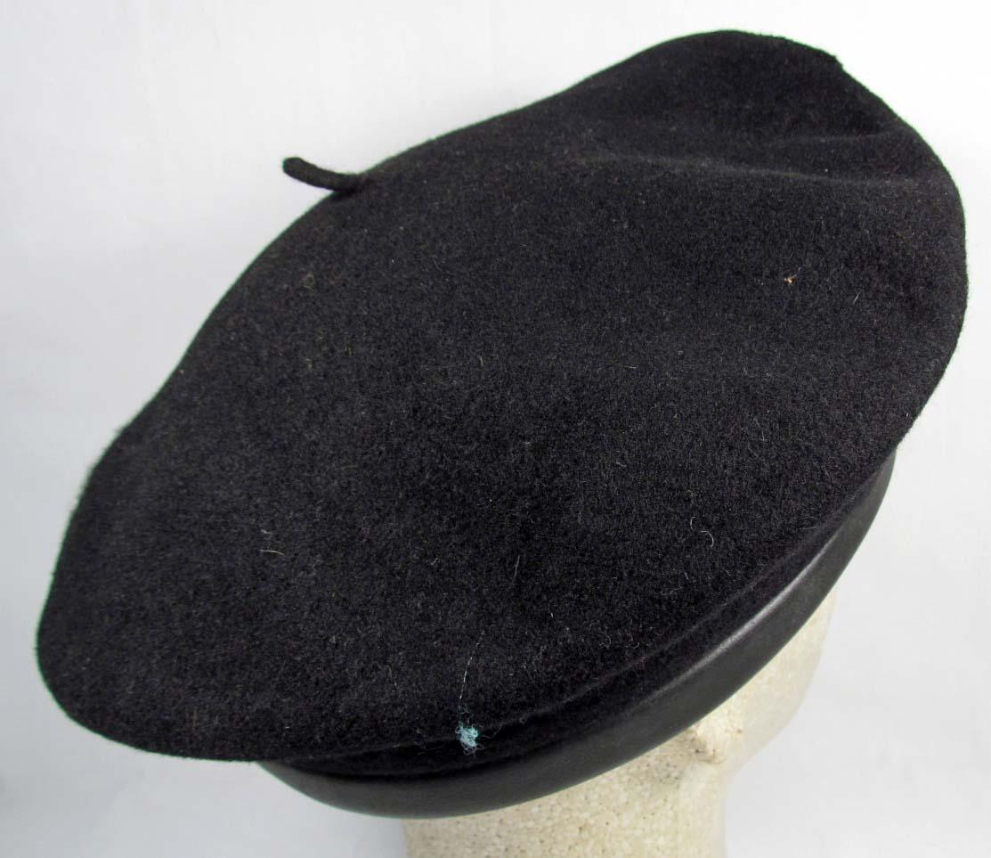 VERY RARE WW2 GERMAN NAZI WAFFEN SS TANKERS BERET