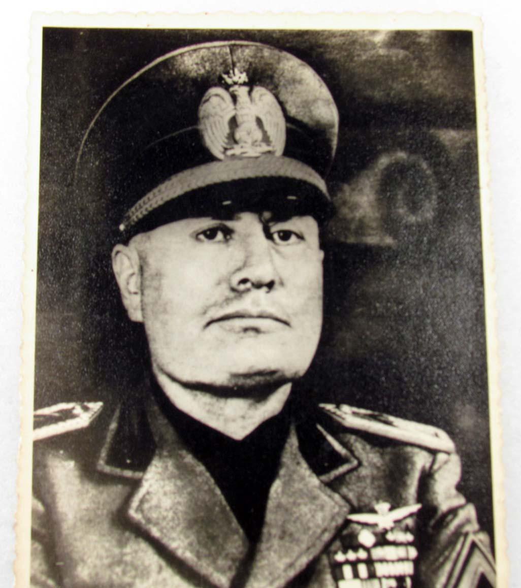 WW2 ITALIAN DICTATOR BENITO MUSSOLINI NECK ORDER A