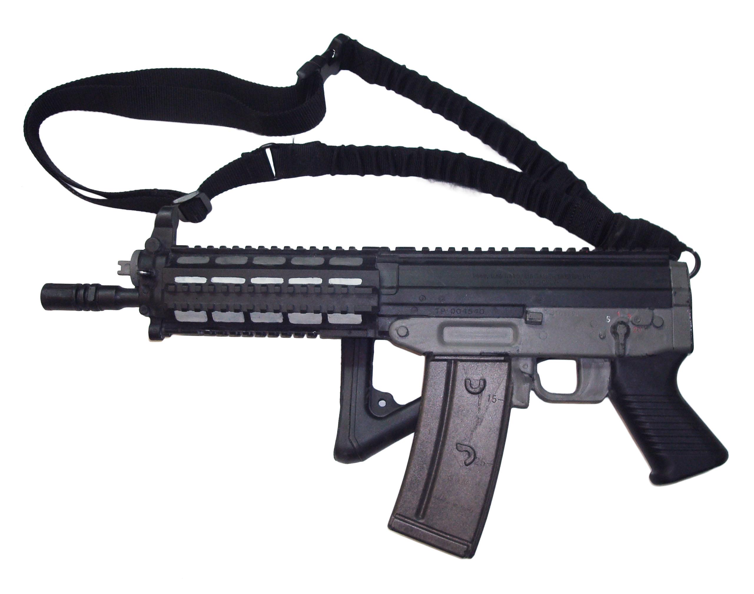 SALT - “Evelyn Salt” (Angelina Jolie) Screen used prop Sig 55X machine gun