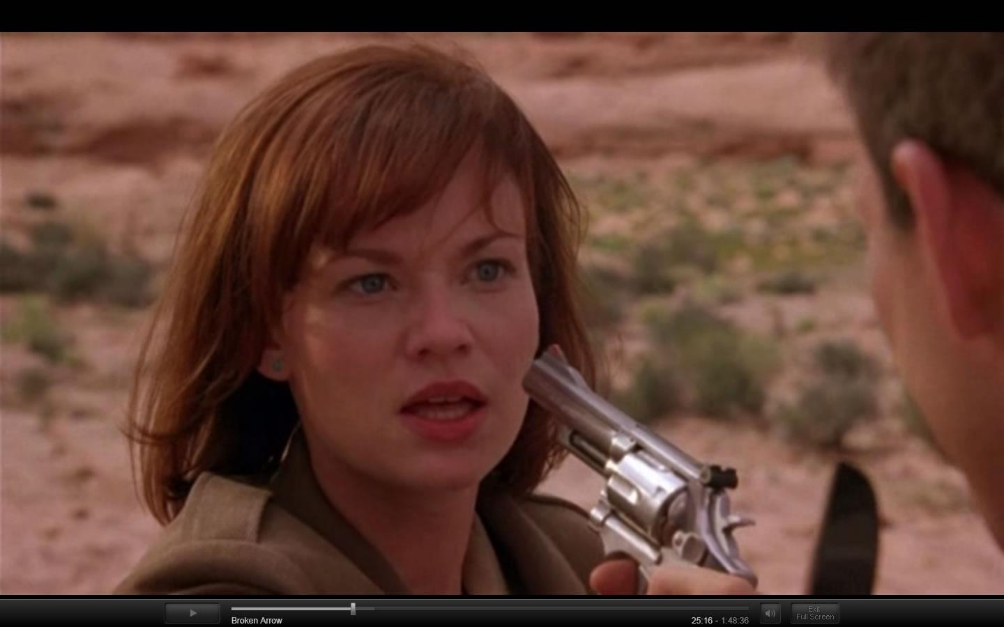 BROKEN ARROW – Riley Hale (Christian Slater) & Terry Carmichael ...