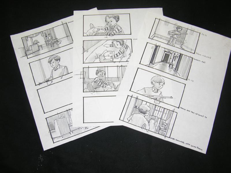 CHILD'S PLAY - Storyboards