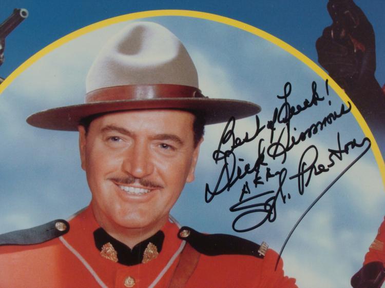 Dick Simmons Signed Sergeant Preston Yukon Poster Ltd