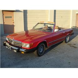 1985 Mercedes-Benz 380SL Convertible