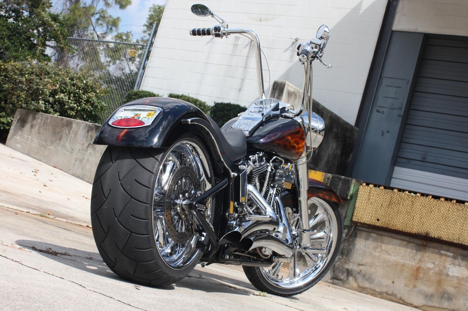 2002 Harley-Davidson FLSTF Fatboy Motorcycle