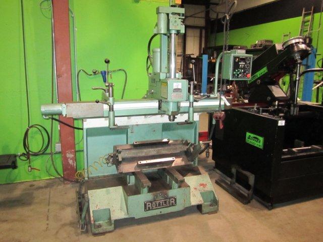 Rottler cylinder boring machine, model FE-24A, 280/240V/1 ph, s/n 19046