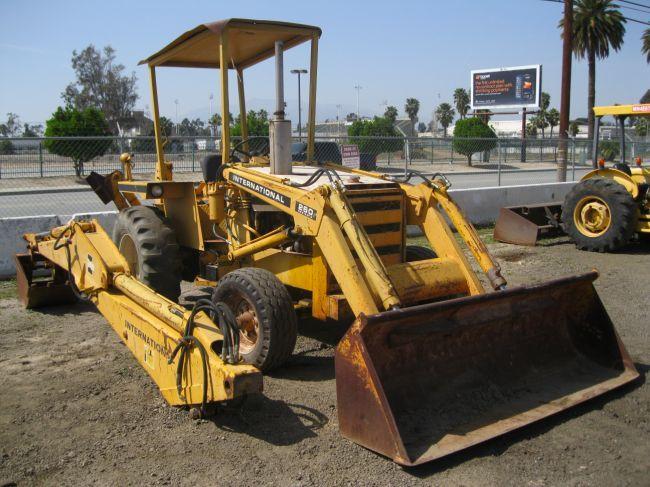 International 260 Series A Loader Backhoe