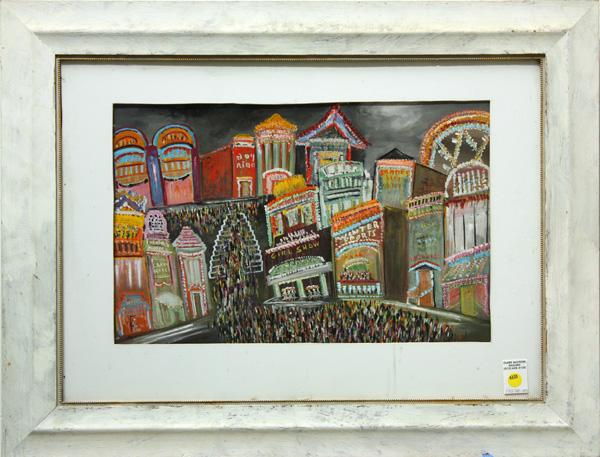 Painting, Madeline Gleason, Playland