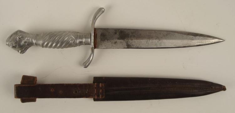 GERMAN DAGGER-SOLINGEN W/SHEATH-VINTAGE-EAGLE CLAW