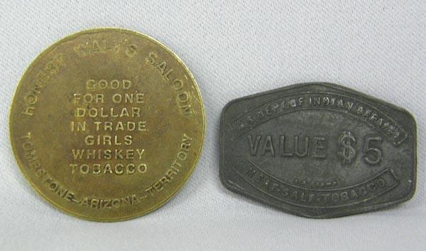 2 Bar Trade Tokens