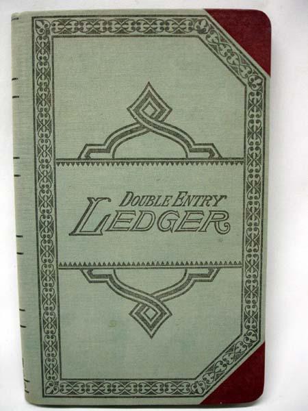 1920's Vintage Ledger Book
