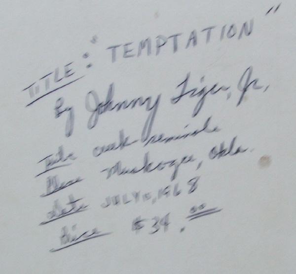 Original Painting by Johnny Tiger, Jr.