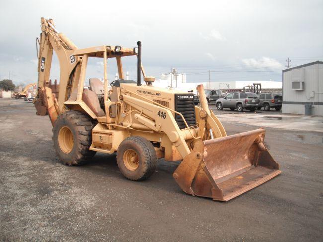 1990 Caterpillar 446 Loader Backhoe