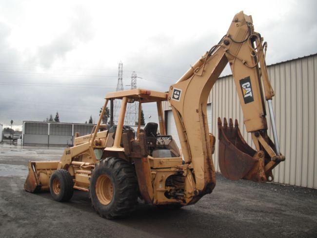 1990 Caterpillar 446 Loader Backhoe