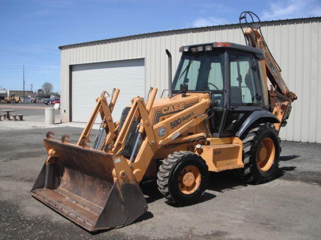1998 Case 580 Super L 4x4 Loader Backhoe