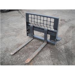 Bobcat 4"x42" Skid Steer Fork Attachment