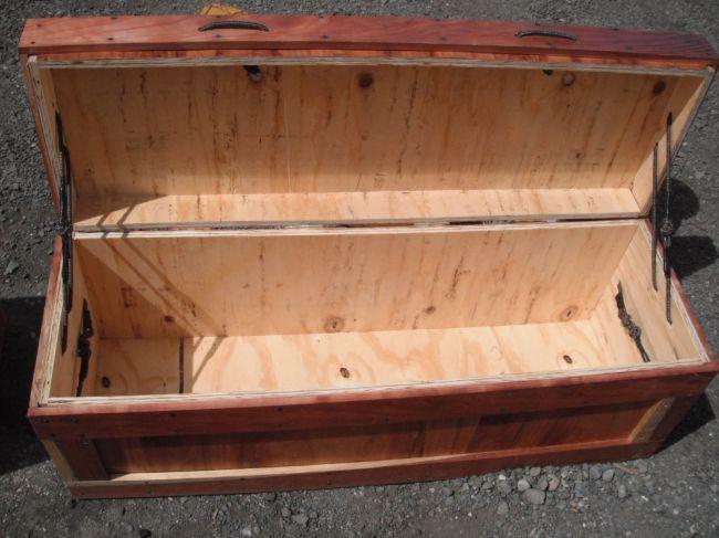 Hinged Plywood Tool Box