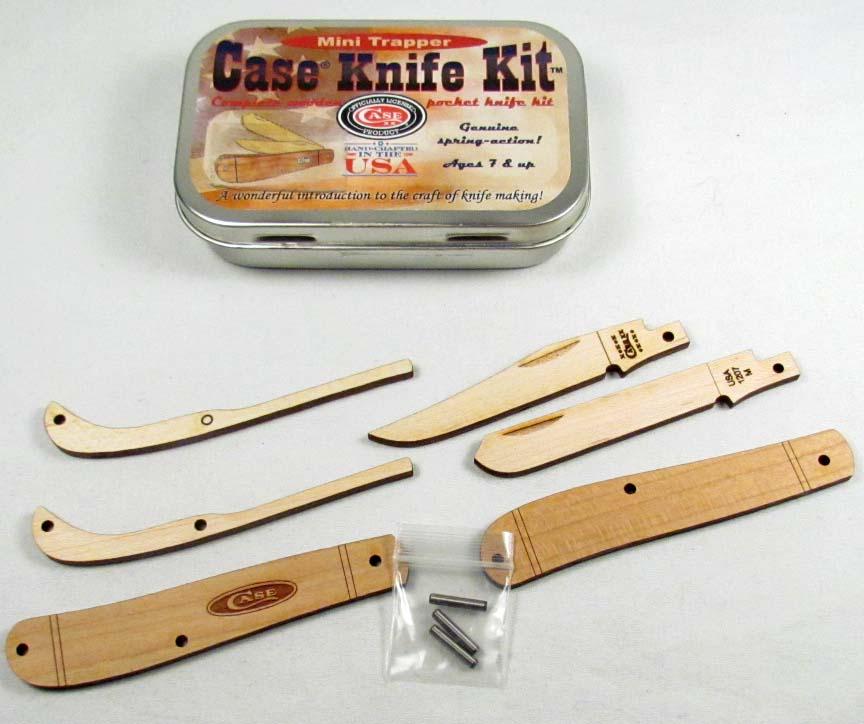CASE MINI TRAPPER KNIFE KIT IN COLLECTOR'S TIN