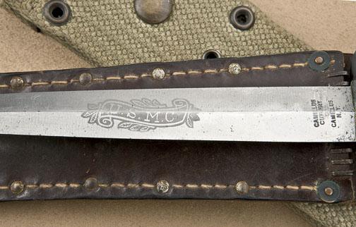 U.S.M.C. issue military fighting knife by Camillus Cutlery Co ...