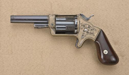 Brooklyn Firearms Co. “Slocum Sliding Sleeve” spur trigger revolver ...