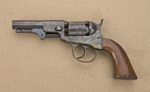 Cooper Firearms Mfg Co. DA percussion pocket revolver, .31 cal., 4 ...