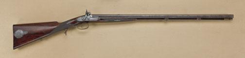 Rare double-barrel percussion rifle by J. Purdey, 514 1/2 Oxford St ...