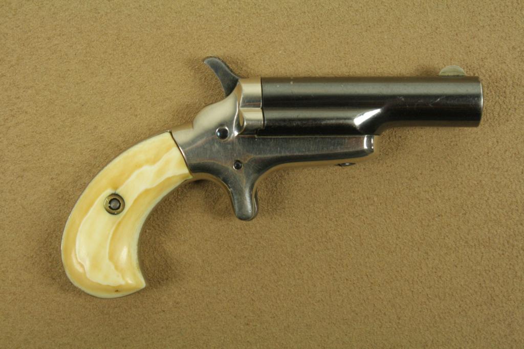 Rare 100th anniversary model Thuer derringer .41 caliber rimfire, blue ...