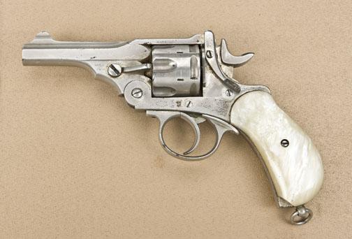 Webley Mk 2 commercial manufactured double-action revolver, factory 4 ...