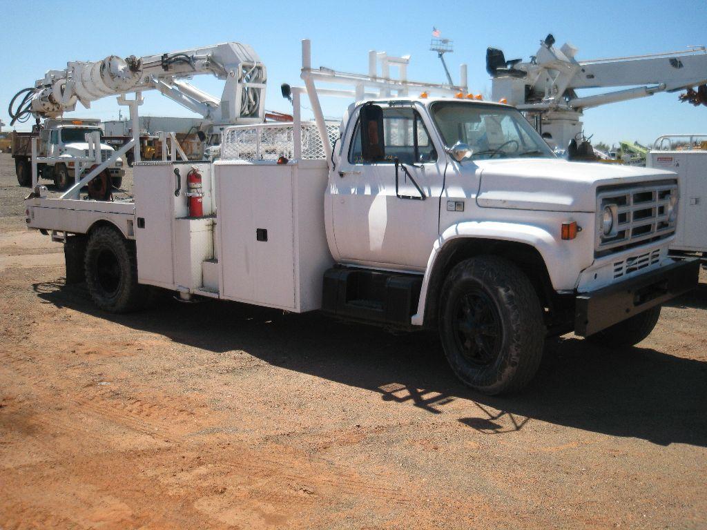 1983 CHEVROLET C70 DIESEL DIGGER TRUCK,