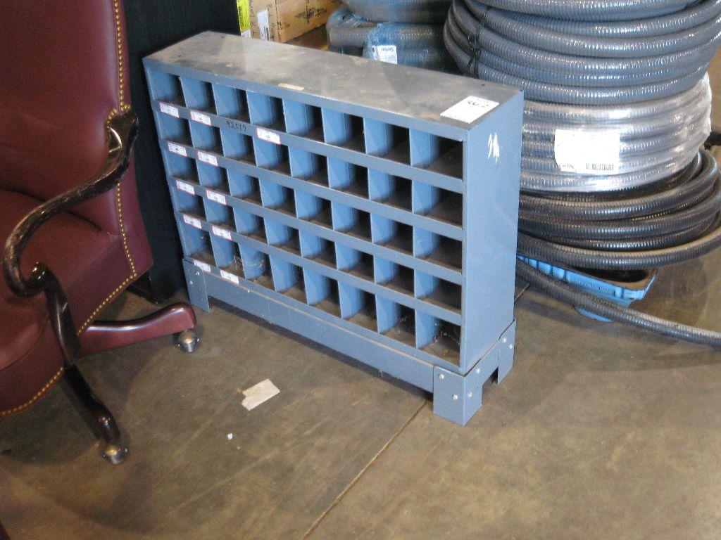 GREY NUT & BOLT RACK STAND;
