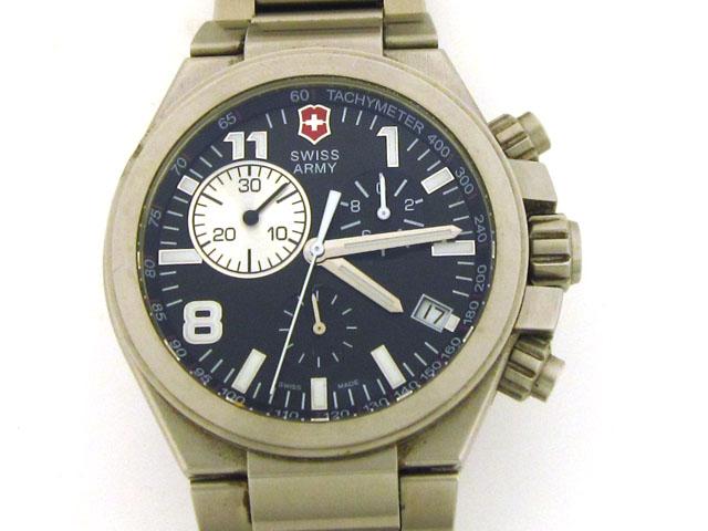 Swiss Army Victorinox Men's All Stainless Steel Convoy Date Watch