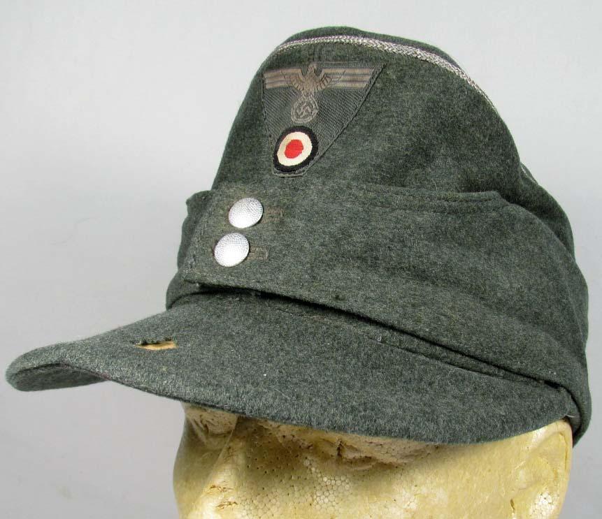 WW2 GERMAN NAZI ARMY OFFICERS M-43 WOOL CAP