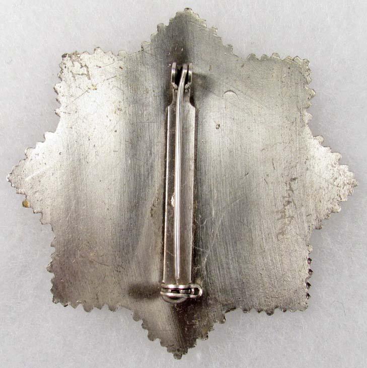 WW2 GERMAN NAZI GERMAN CROSS IN GOLD - PINBACK