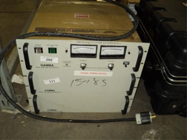 GAMMA HIGH VOLTAGE RESEARCH POWER SUPPLY {print sequence:} G211