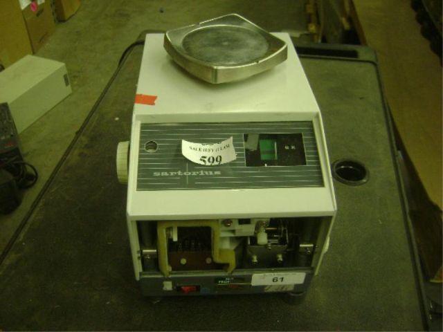 SARTORIUS BALANCE {print sequence:} H599