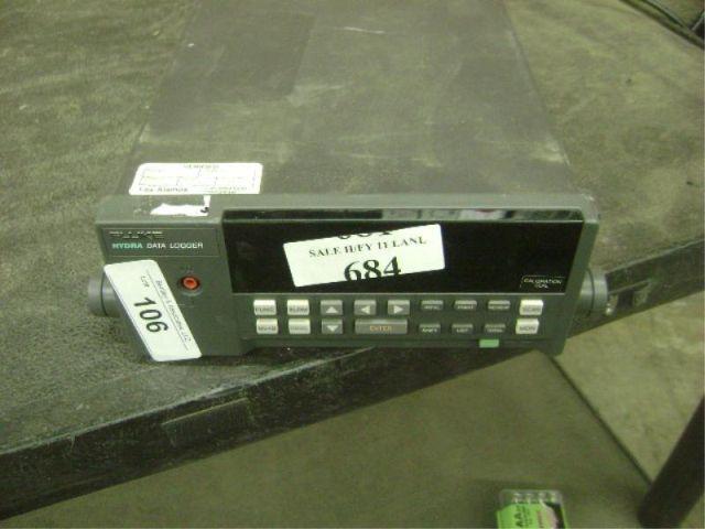 FLUKE 2625A HYDRA DATA LOGGER {print sequence:} H684