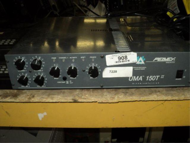 PEAVEY UMA 150T II MIXER {print sequence:} 7228
