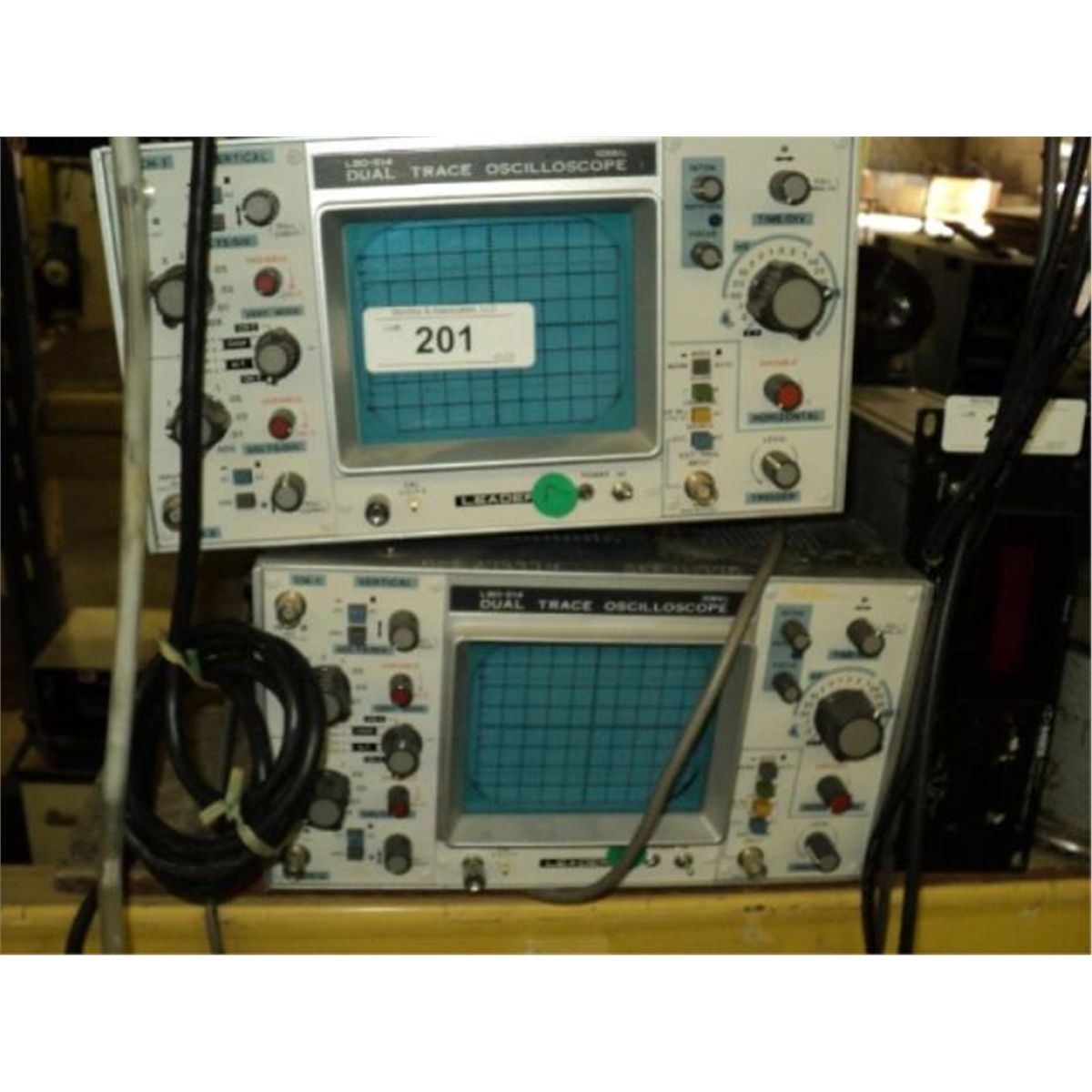 LEADER LBO-514 OSCILLOSCOPE - 2X THE MONEY