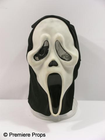 Scream 4 Ghostface Killer's Hero Mask Cam Movie Props