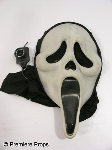 Scream 4 Ghostface Killer's Hero Mask Cam Movie Props