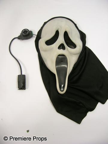 Scream 4 Ghostface Killer's Hero Mask Cam Movie Props