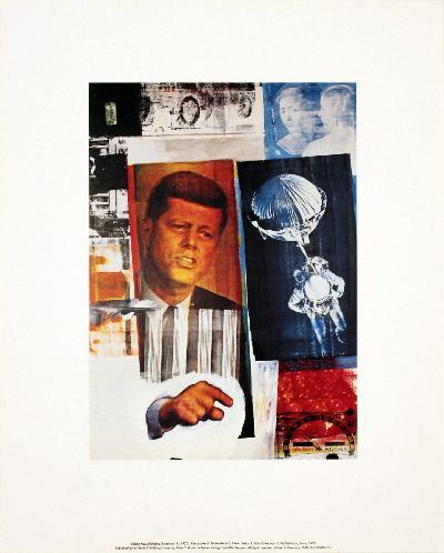 Rauschenberg Retroactive II Poster