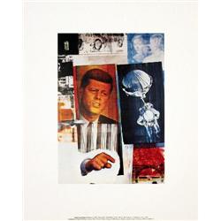 Rauschenberg Retroactive II Poster