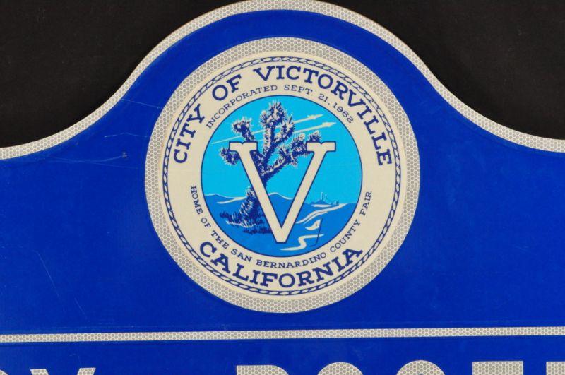 Roy Rogers Drive Victorville California Sign RR
