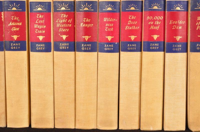 Roy Rogers' Zane Grey Book Collection 63 Books RR