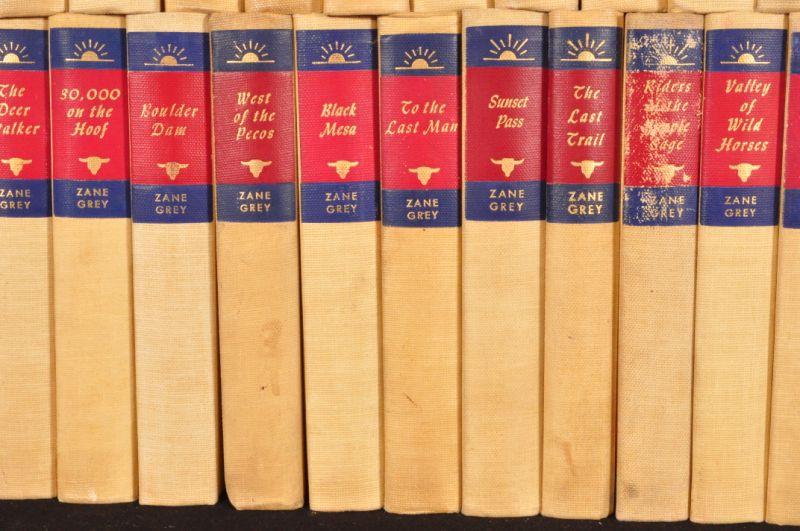 Roy Rogers' Zane Grey Book Collection 63 Books RR