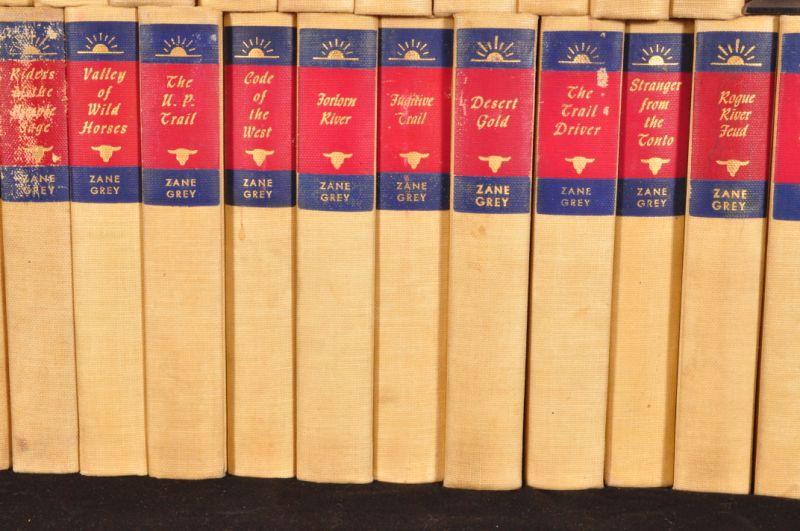 Roy Rogers' Zane Grey Book Collection 63 Books RR