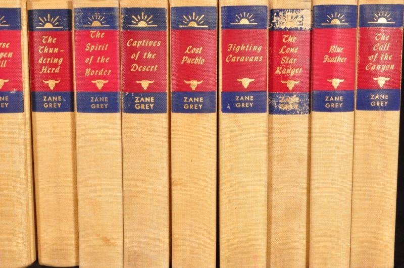 Roy Rogers' Zane Grey Book Collection 63 Books RR